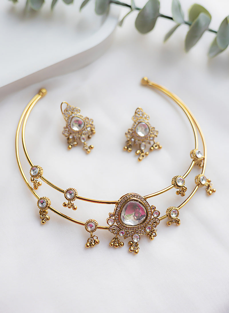 Varuni White hasli set – Phuljhadi