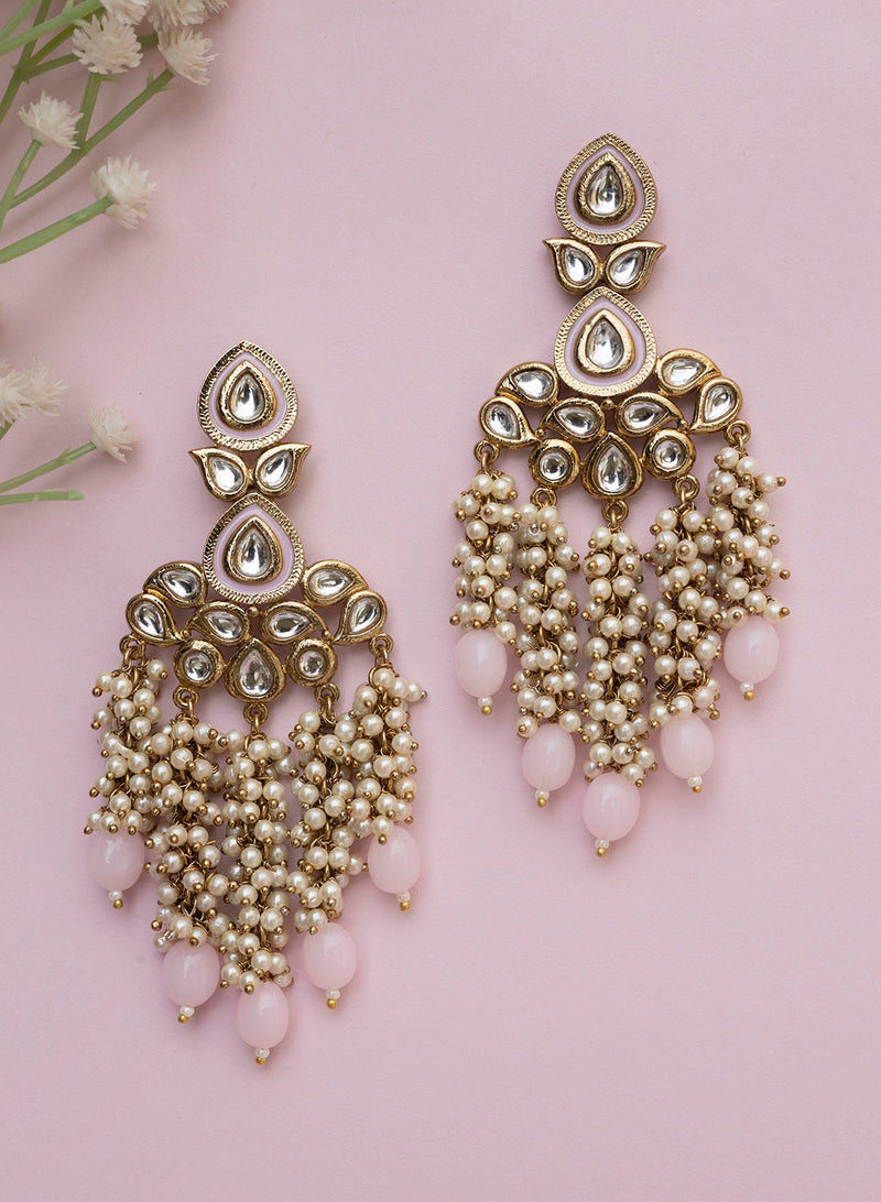 Avanya Pearl Earrings – Phuljhadi