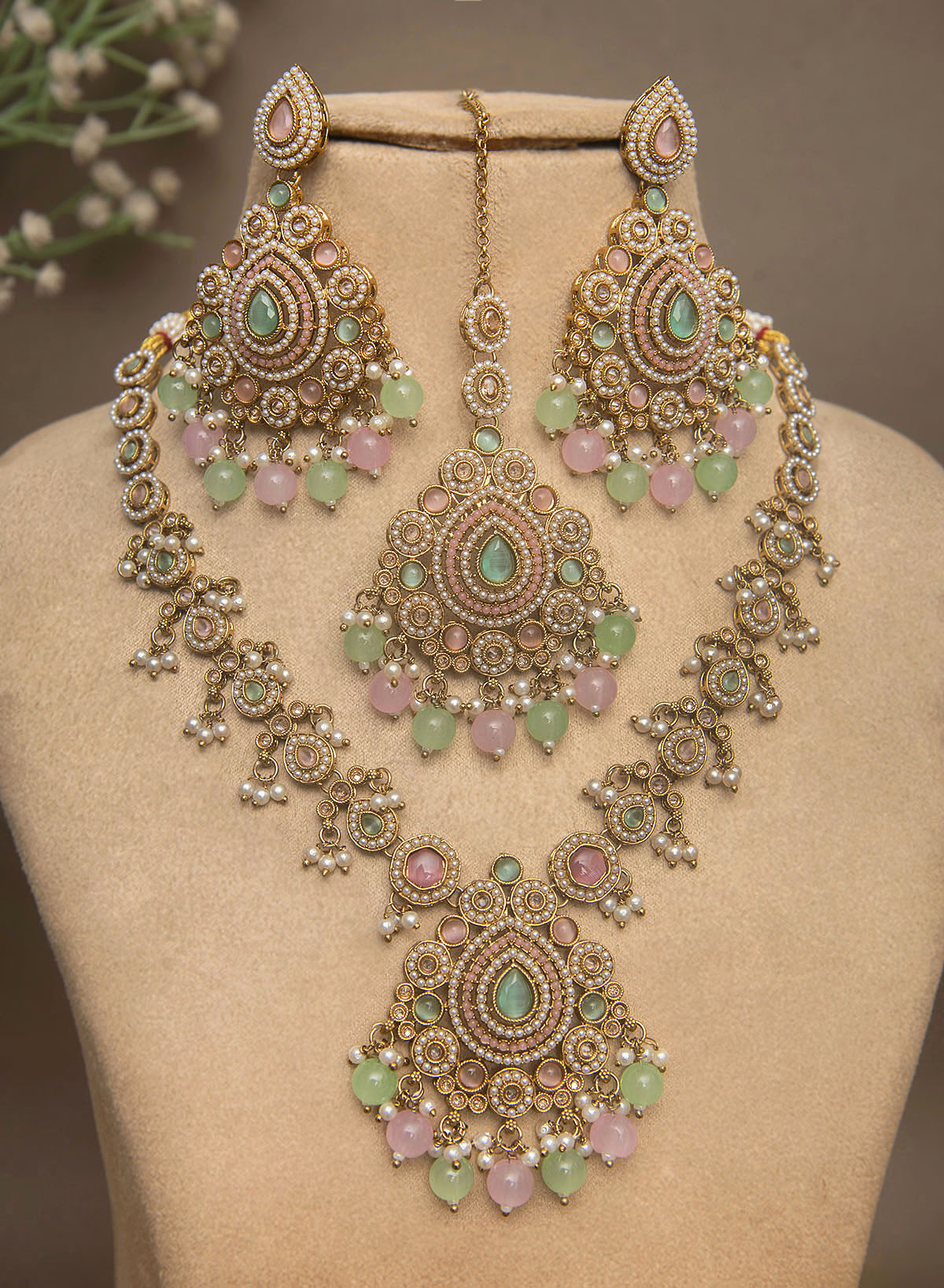 Srinika Necklace Set – Phuljhadi