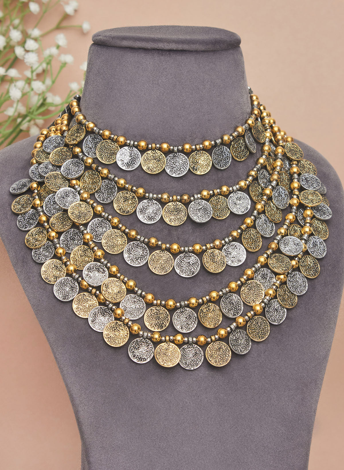 3 Necklaces for 1500 - Layered Necklace – Phuljhadi